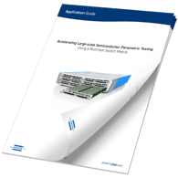 Accelerating Large-scale Semiconductor Parametric Testing