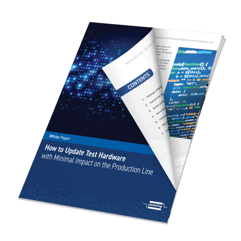 How to Update Test Hardware with Minimal Impact on the Production Line