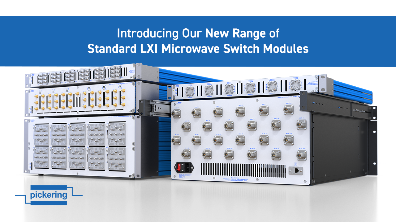 New Standard LXI Microwave Switch Product Range | Video