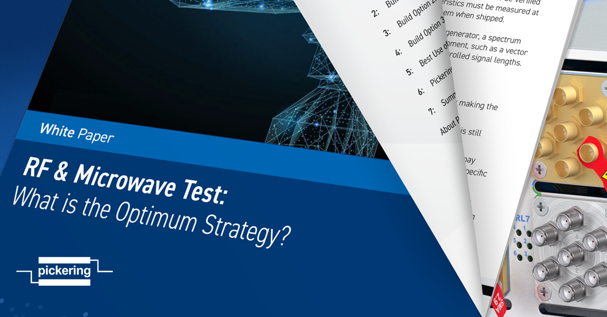 RF Microwave Test Strategy White Paper